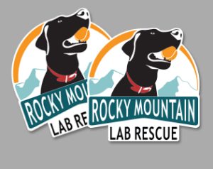 Vinyl Stickers - Rocky Mountain Lab Rescue